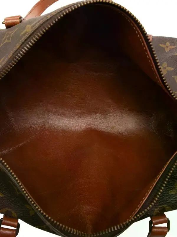 LOUIS VUITTON 1983 Monogram Papillon 30 Handbag - Brown