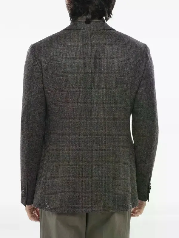 Corneliani Single-breasted Blazer - Brown