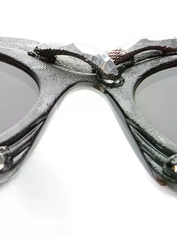 KUBORAUM Crystal-embellished Sunglasses