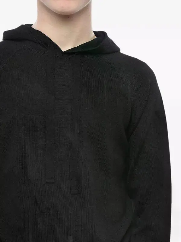PAOLO PECORA Wool Hoodie