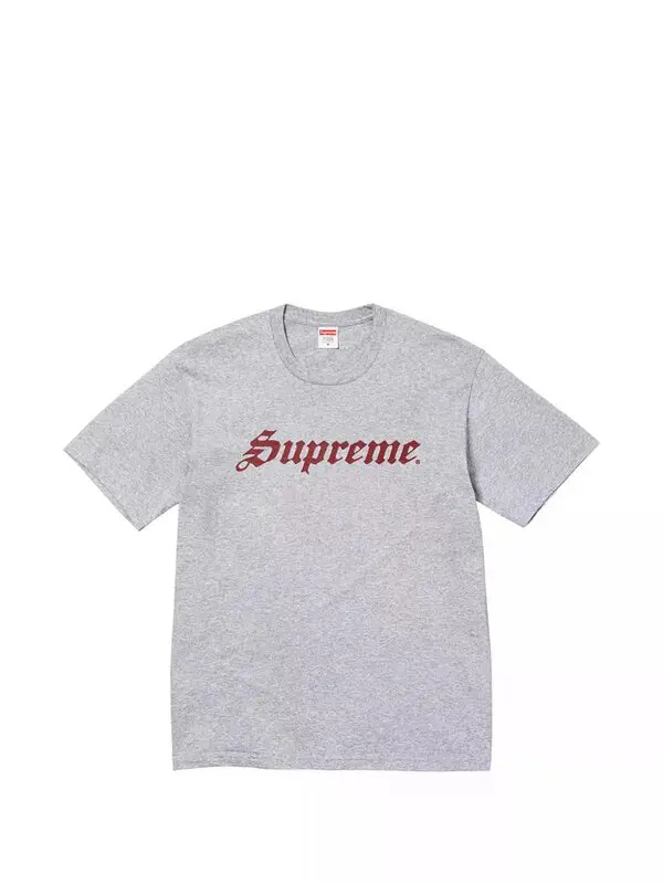 Supreme Speed Logo-print T-shirt - Grey