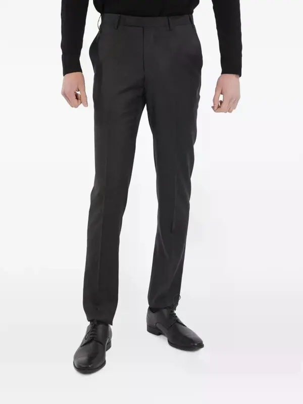 Corneliani Belt-loops Tailored Trousers - Grey