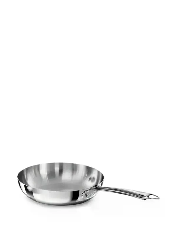 PENTOLE AGNELLI High Flared Frying Pan - Silver
