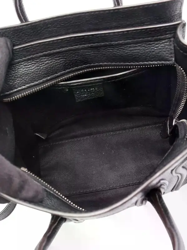 Celine Nano Luggage Tote Bag - Black