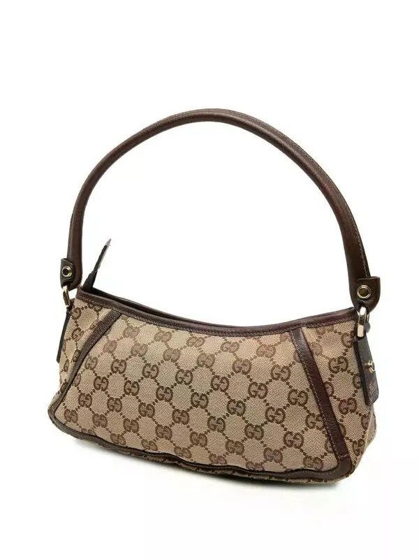 Gucci 2000-2015 Gg Canvas Abbey D Ring Pochette Handbag