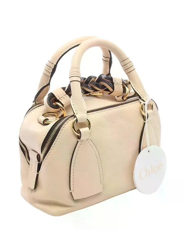 Chloé 2020-2021 Small Leather Daria Satchel