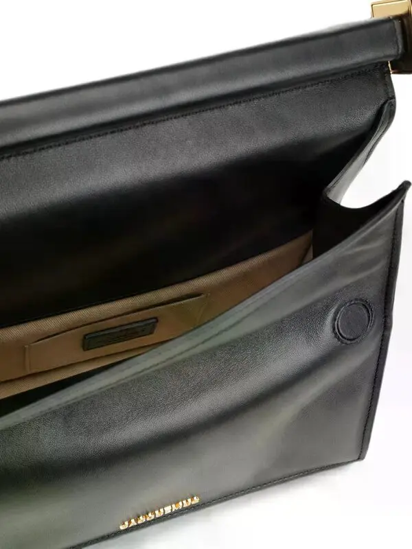 Jacquemus The Rond Carré Leather Clutch Bag