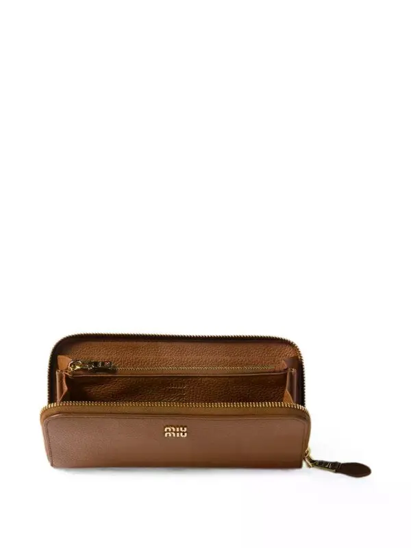 Miu Miu Logo-appliqué Wallet