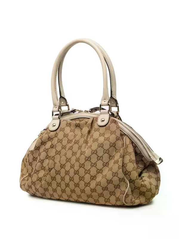 Gucci 2000-2015 Gg Canvas Sukey Satchel