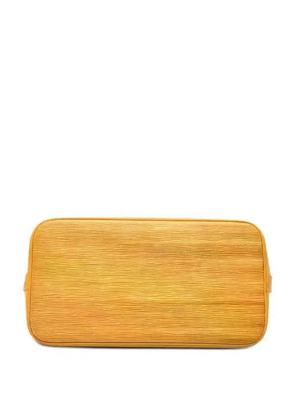 LOUIS VUITTON Epi Alma Pm Handbag - Yellow