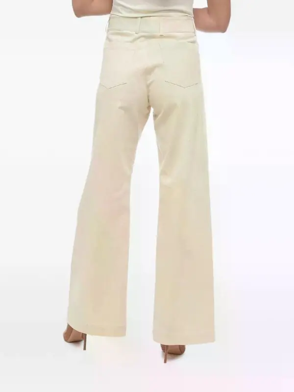 QL2 QUELLEDUE Patch-pocket Trousers - Neutrals
