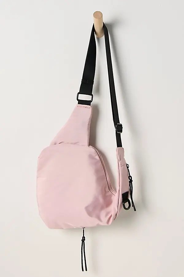 Free People Hip Hugger Sling Bag - Pearl