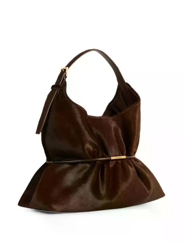 Balmain Sphynx Medium Bag In Pony-effect Leather