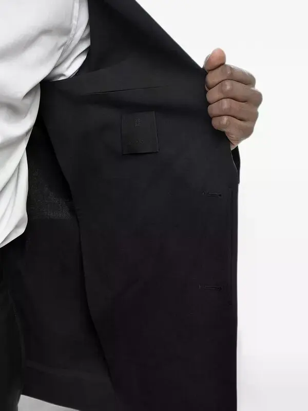 Givenchy Single-breasted Flap-pocket Blazer