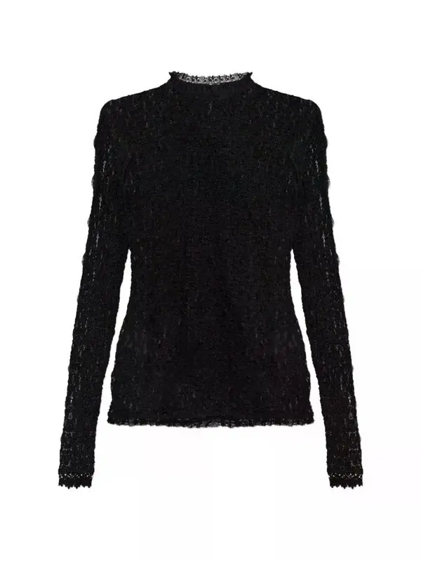 Isabel Marant Étoile Brany Lace Top - Black