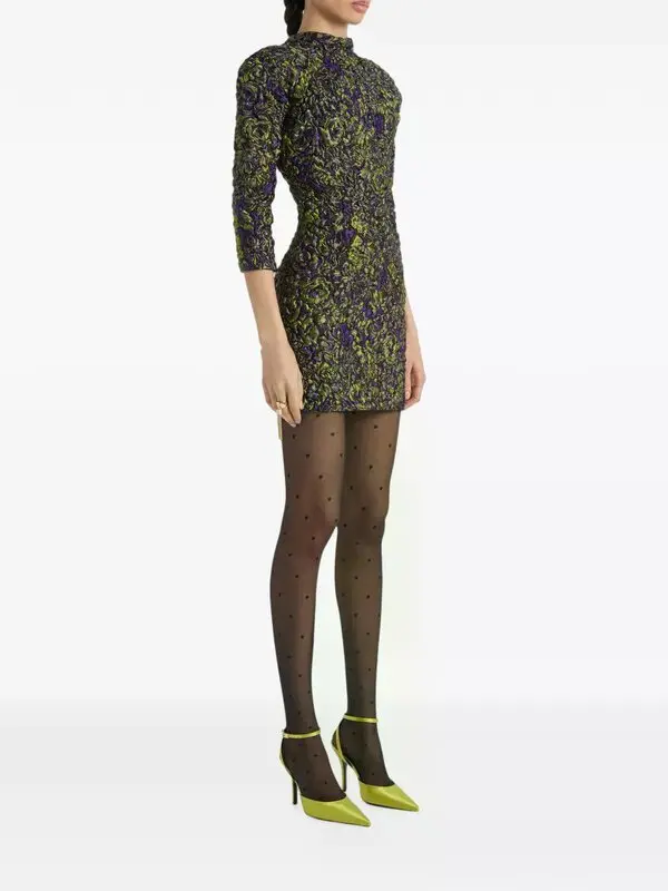 Balmain Cloqué Jacquard Dress