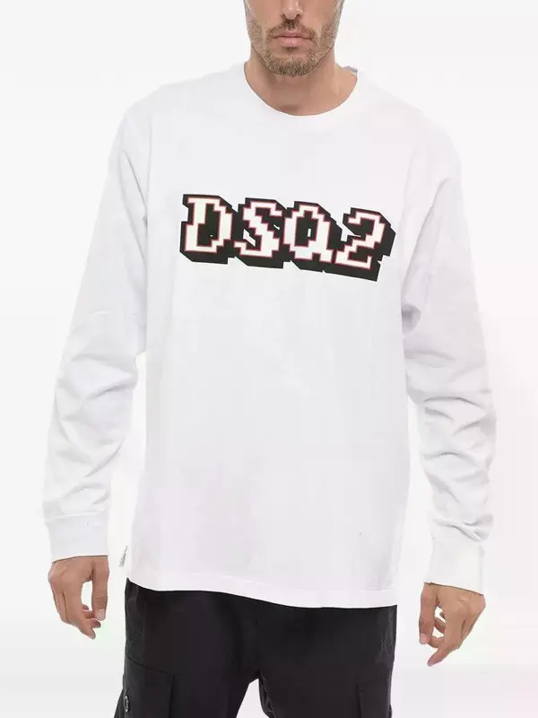 Dsquared2 Logo-print Long-sleeve T-shirt