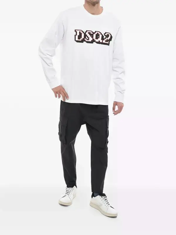 Dsquared2 Logo-print Long-sleeve T-shirt
