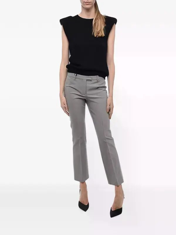 Federica Tosi Padded-shoulder Sleeveless Sweater
