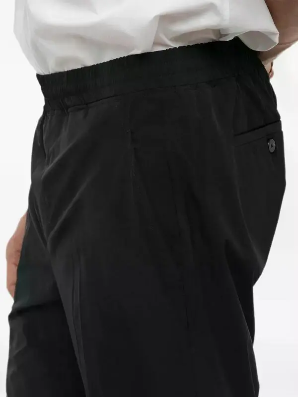 Neil Barrett Elasticated-waist Slim-fit Trousers