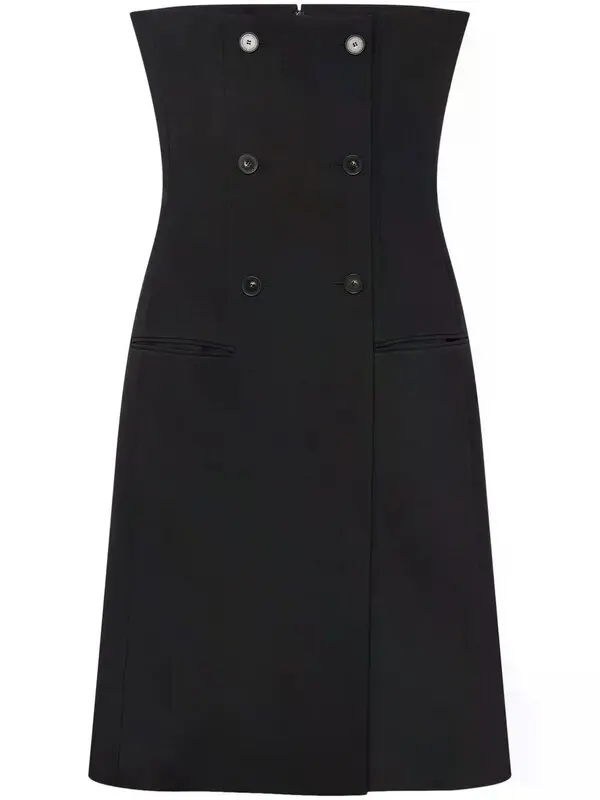 Stella McCartney Double-breasted Bustier Dress