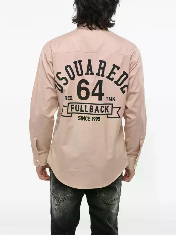 Dsquared2 Logo-print Poplin Shirt