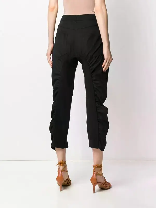 Stella McCartney Pleated Cropped Trousers