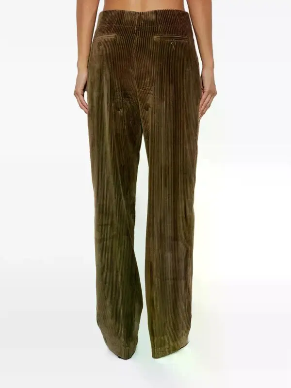 Etro Corduroy Pleated Trousers