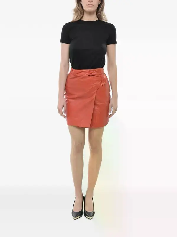 Dsquared2 Wrap-style Draped Mini Skirt