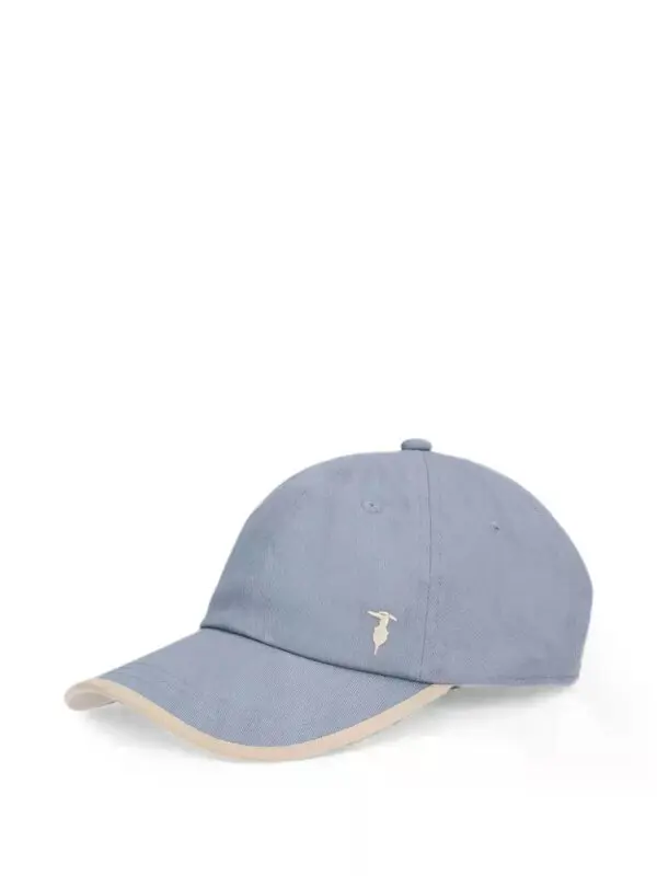 TRUSSARDI Logo-embroidered Cap - Blue