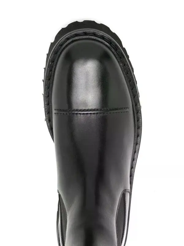 FERRAGAMO George Leather Chelsea Boots
