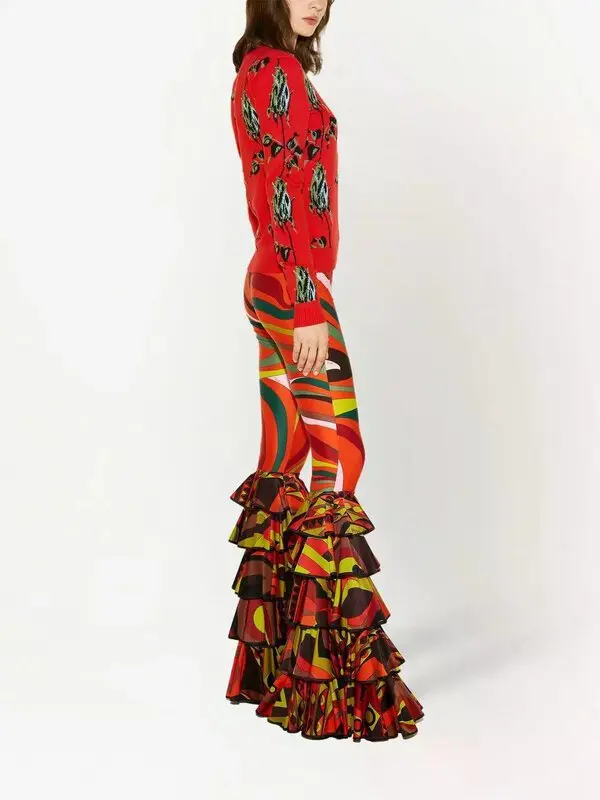 Emilio Pucci Floral Woollen Jumper