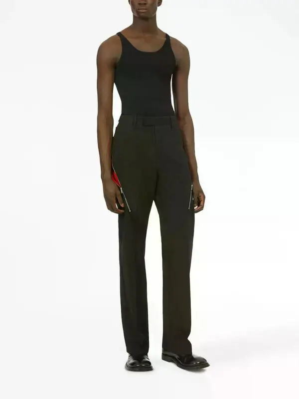 FERRAGAMO Zip-detail Tailored Trousers