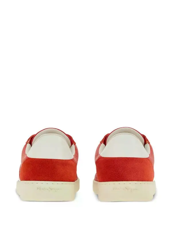 FERRAGAMO Logo-debossed Low-top Sneakers