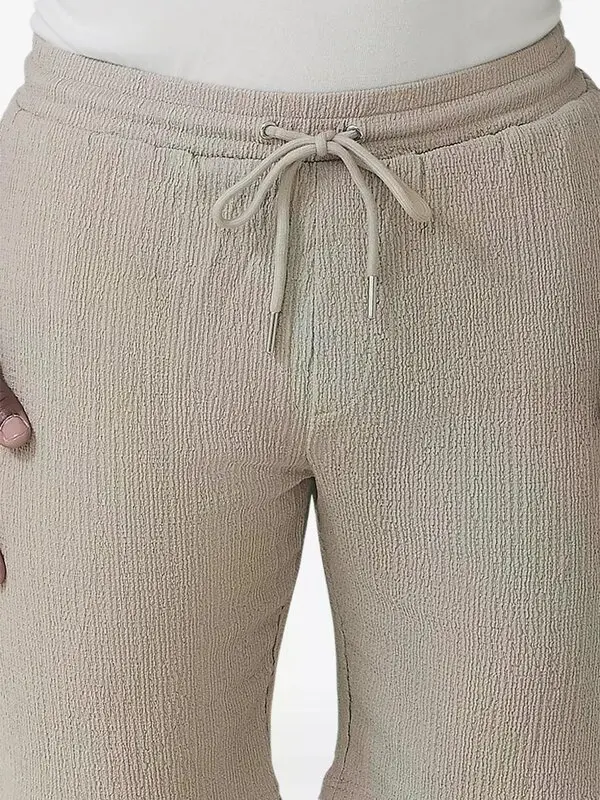 MAUVAIS Eivissa Textured Drawstring Shorts