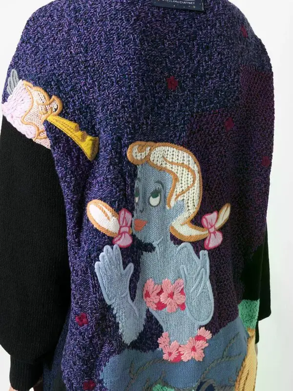 Stella McCartney Chunky Intarsia Cardigan