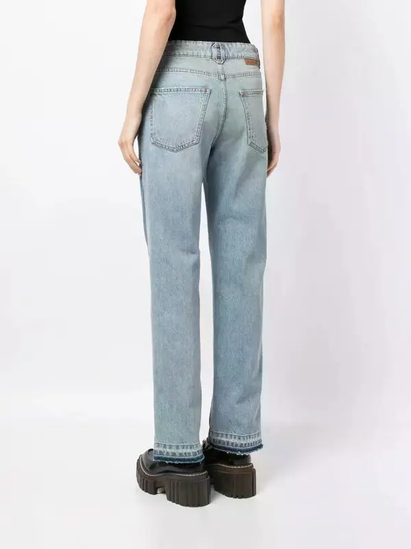 Stella McCartney Mid-rise Straight-leg Jeans