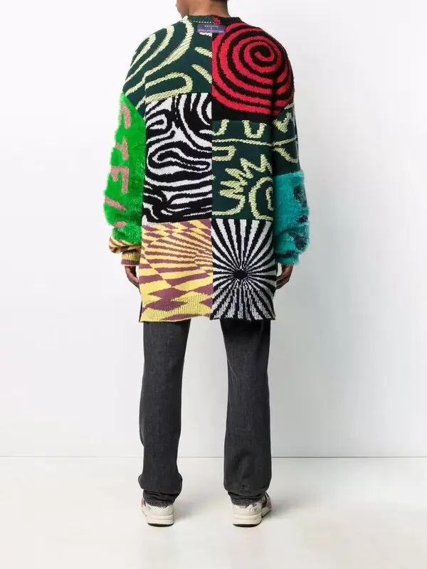 Stella McCartney X Ed Curtis Patchwork Cardigan