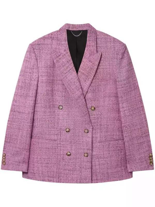 Stella McCartney Double-breasted Wool Blazer