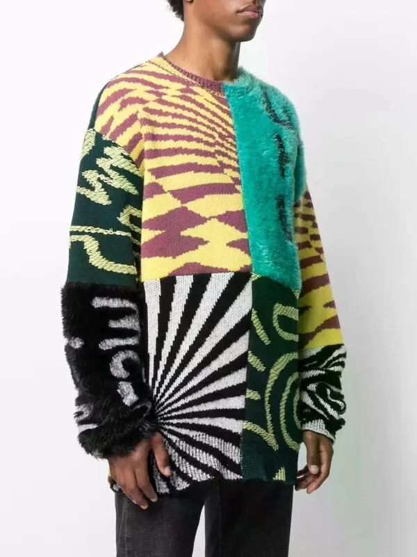 Stella McCartney Colour-blocked Logo Jumper