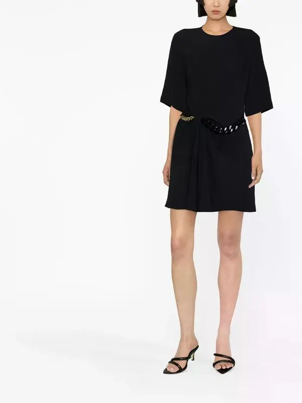 Stella McCartney Chain-detail T-shirt Dress - Black