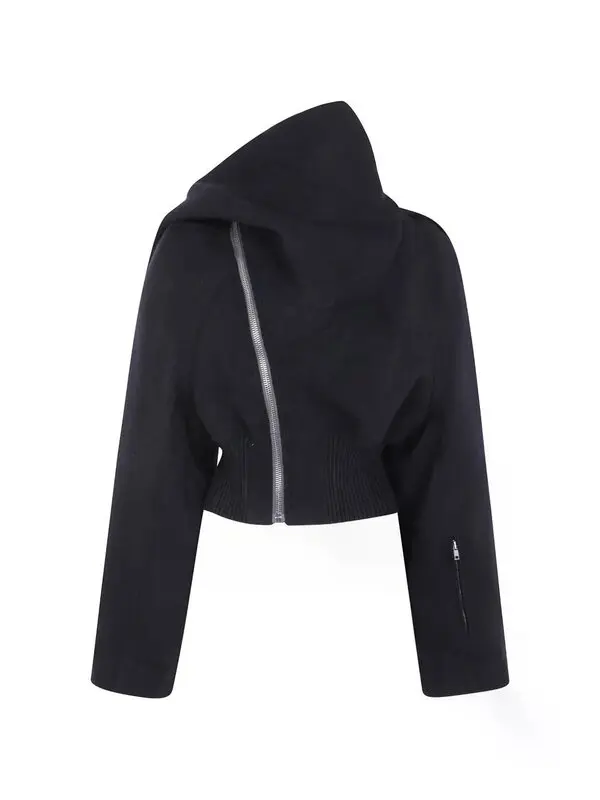 Rick Owens Asymmetric-zip Jacket - Black