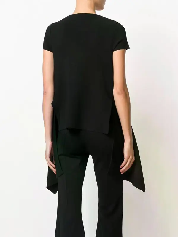 Stella McCartney Compact Knit Handkerchief T-shirt