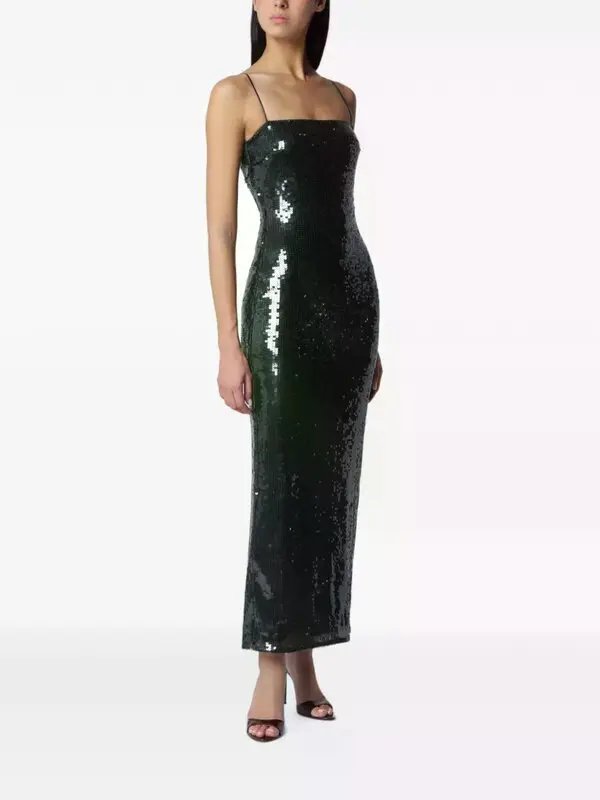 ROTATE BY BIRGER CHRISTENSEN Embellished Maxi Dress