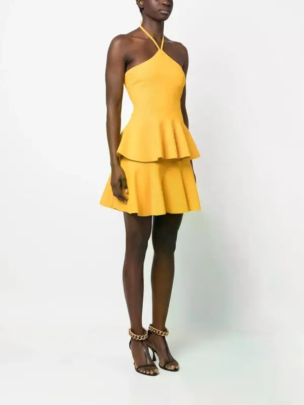 Stella McCartney Peplum-hem Halterneck Top