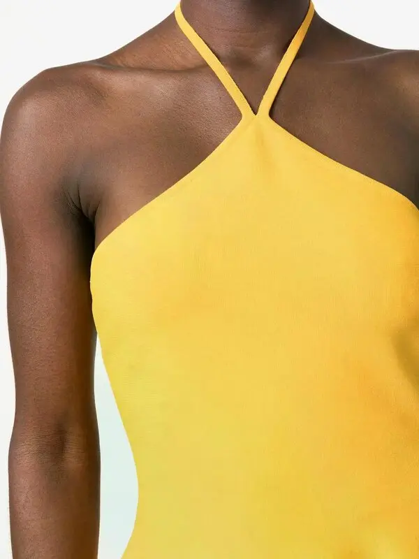 Stella McCartney Peplum-hem Halterneck Top