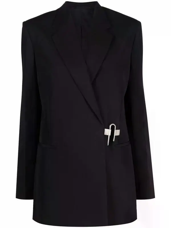 Givenchy Padlock-detail Wool Blazer