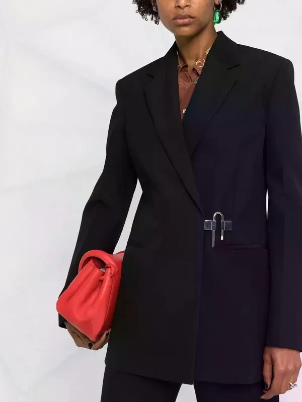 Givenchy Padlock-detail Wool Blazer