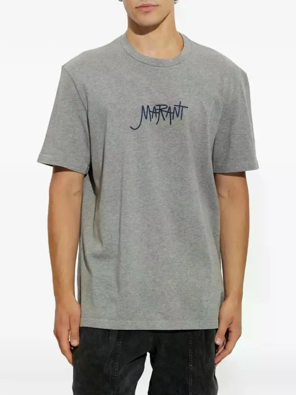 MARANT Honore Logo-embroidered T-shirt