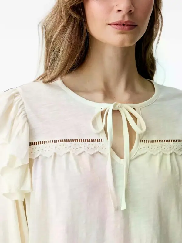 Barbour Carleen Ruffled Cotton Blouse